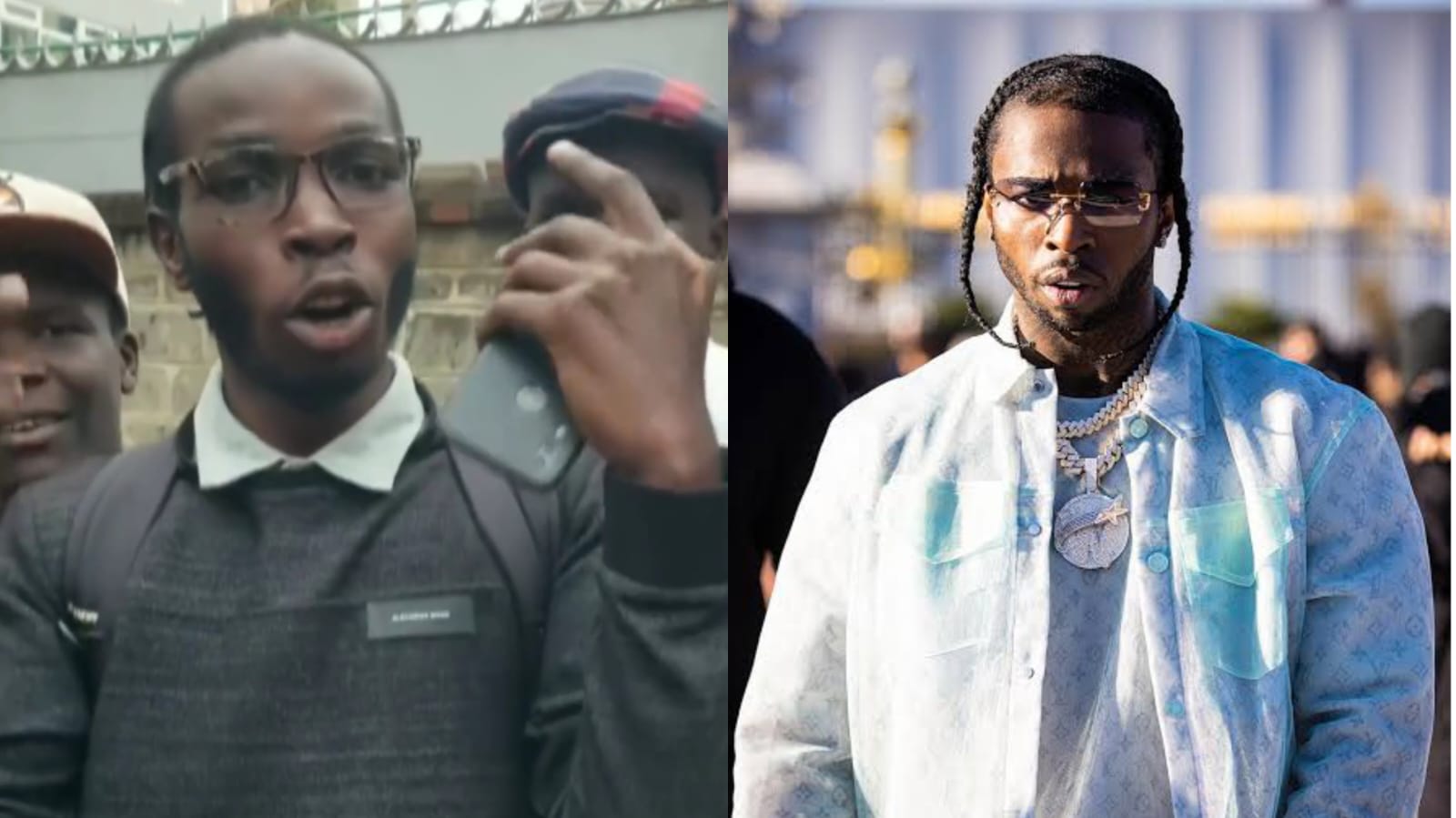 A Man Claiming to be Pop Smoke's Lookalike Spotted in Nairobi